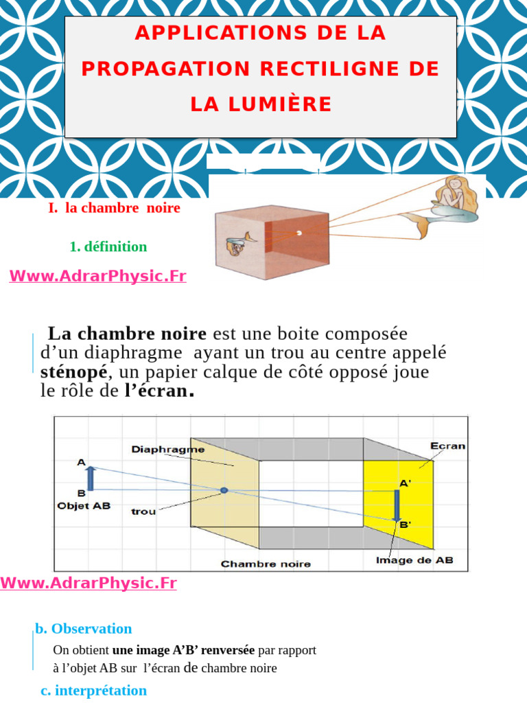 Applications de la lumière rectiligne | PDF | Ombre | Éclipse solaire