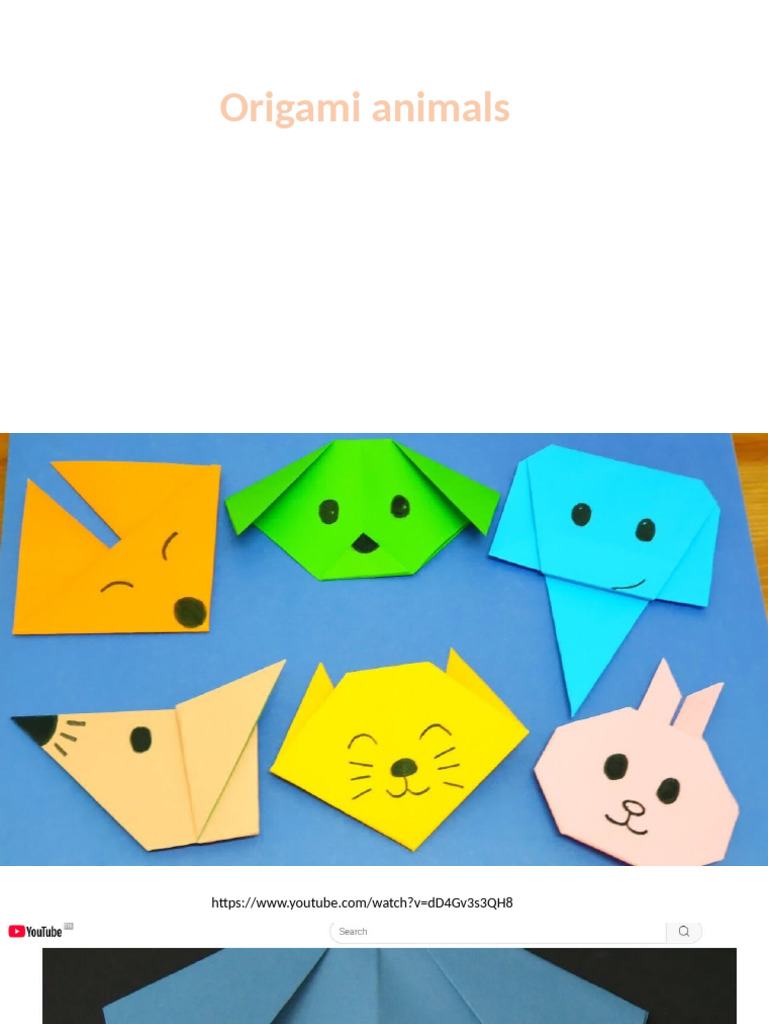 Origami Animals | PDF