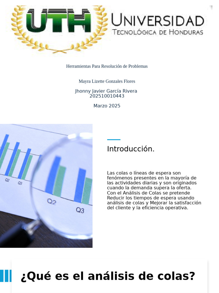 Análisis de Colas | PDF | Informática