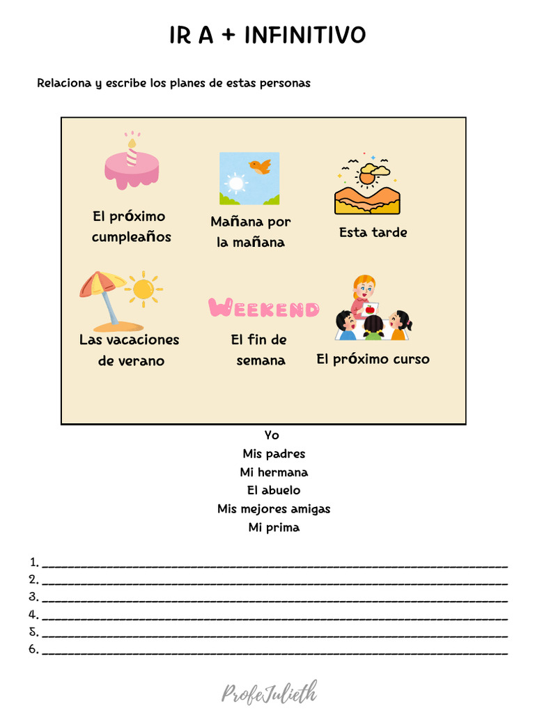 IR A+ Infinitivo | PDF