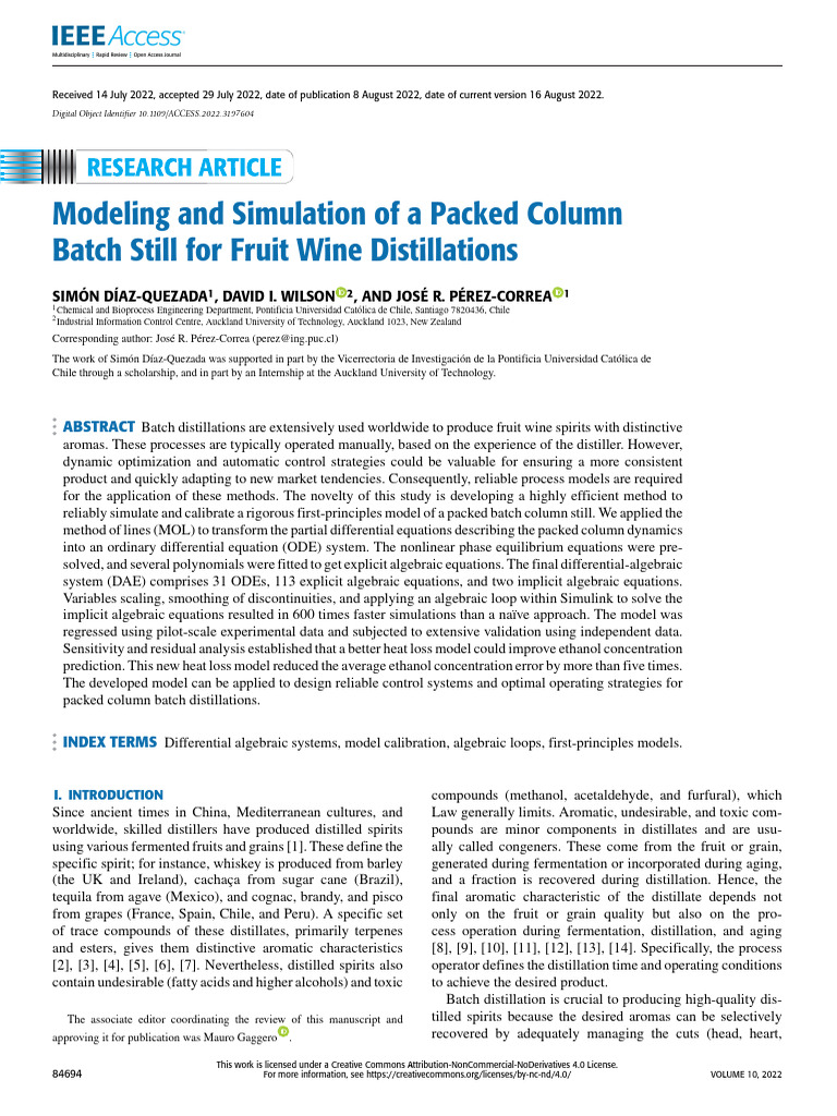 Optimizing Packed Column Distillation | PDF | Distillation | Liquids