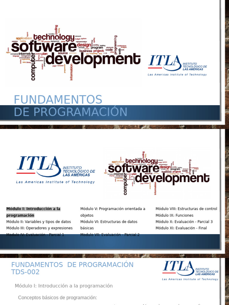 Clase M1 - Introduccion a La Programacion | PDF | Programación de computadoras | Lenguaje de ...