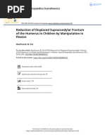 Dunlop Traction for Humeral Fractures | PDF | Ankle | Elbow