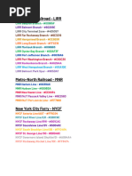 LIRR and Metro-North Schedules PDF | PDF | Long Island Rail Road ...