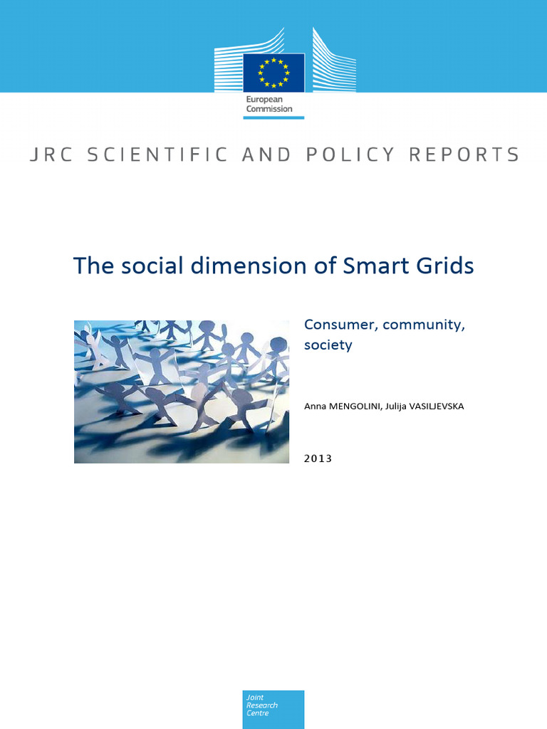 The Social Dimension of Smart Grids Consumer, Community, Society | PDF ...