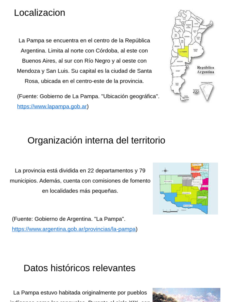 La Pampa | PDF | Argentina | América del Sur