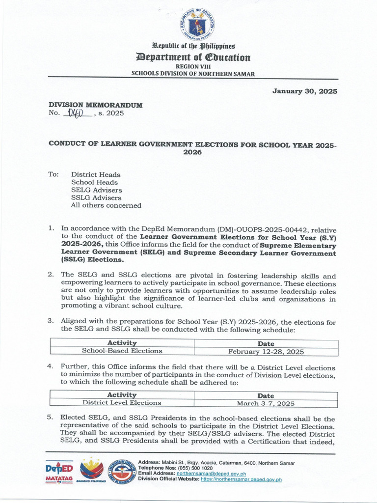 DM 040 S 2025 | PDF