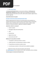 Guía para Obtener Constancia Fiscal Infonavit | PDF | Informática