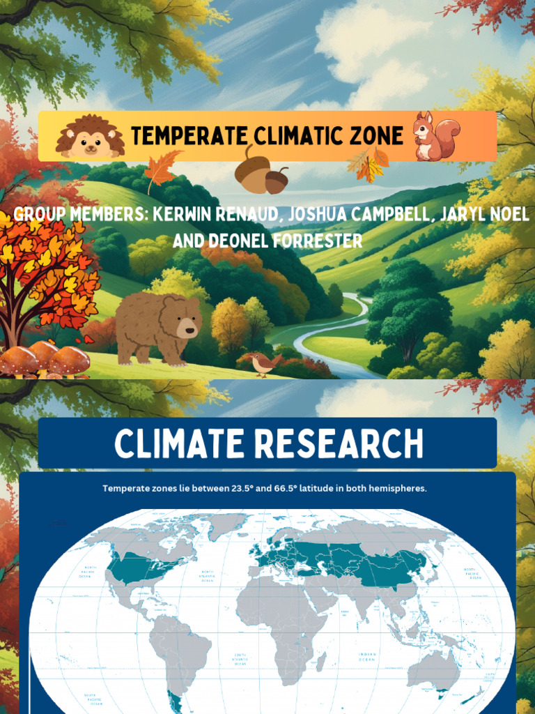 Overview of Temperate Climate Zones | PDF | Temperate Climate | Soil