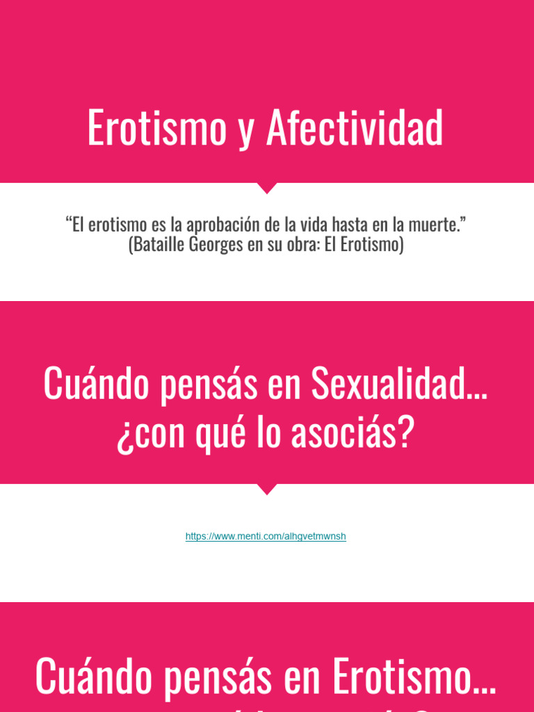 Clase 7B - Erotismo y Afectividad | PDF | Amor | Anarquismo