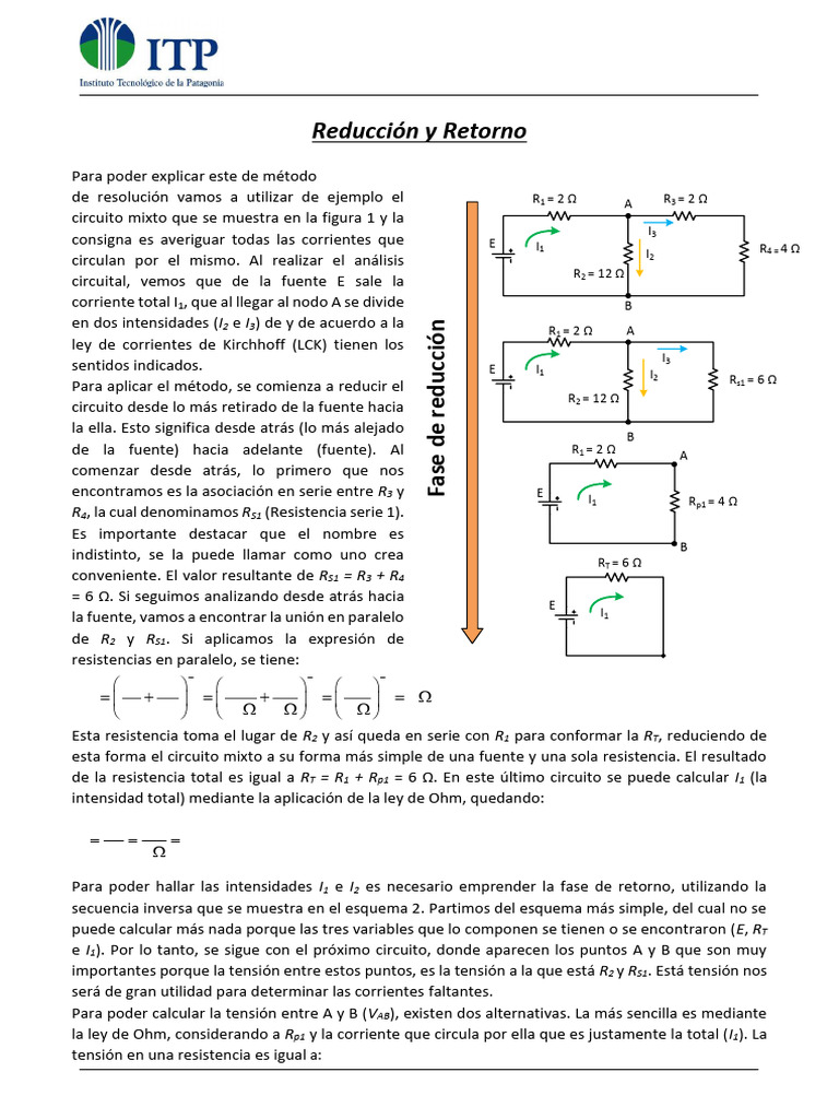 Resolución de Circuitos Eléctricos 2023 | PDF | Resistencia Eléctrica y ...