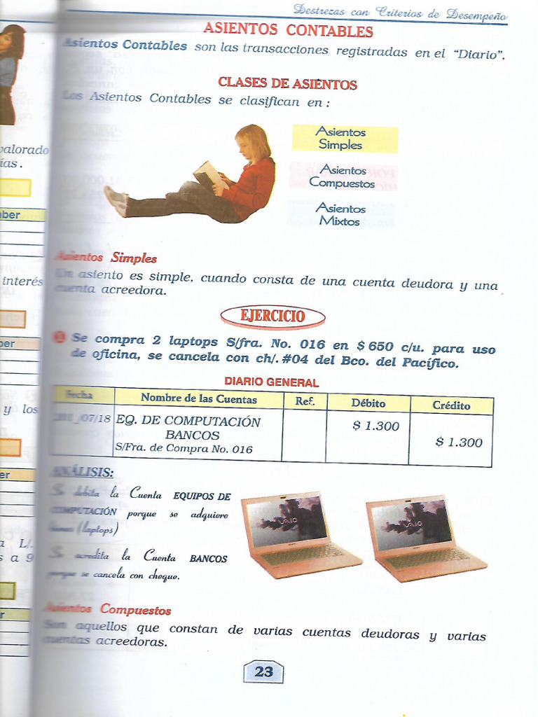 Asientos Contables | PDF