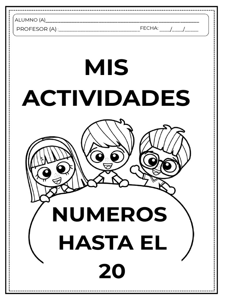 Actividades de Números del 1 al 20 | PDF