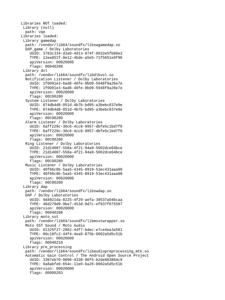 Android Audio Effect Libraries Overview | PDF | Sound Recording ...
