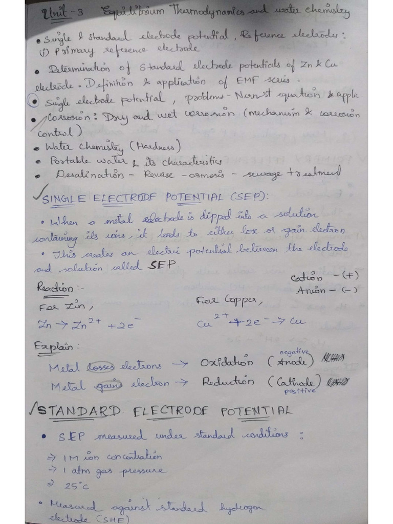 Unit 3 Overview Chemistry | PDF