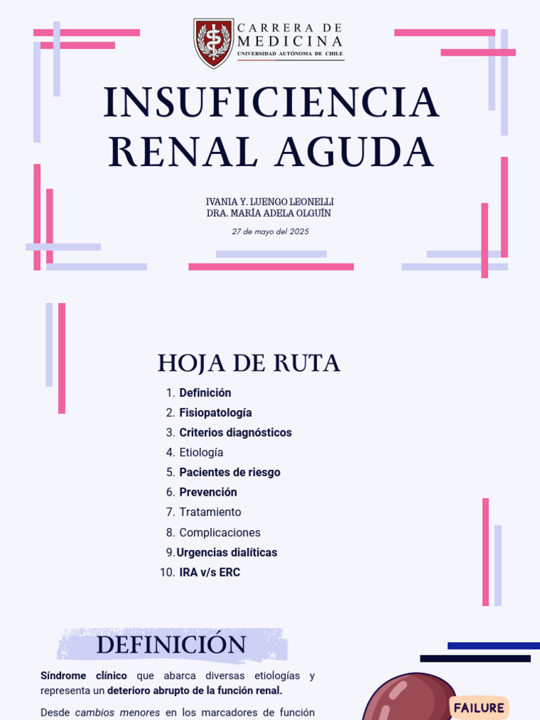 Fracaso Renal Agudo | PDF | Especialidades Medicas | Enfermedades y ...