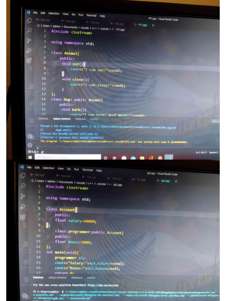 Inheritance Program Khushi Singh | PDF