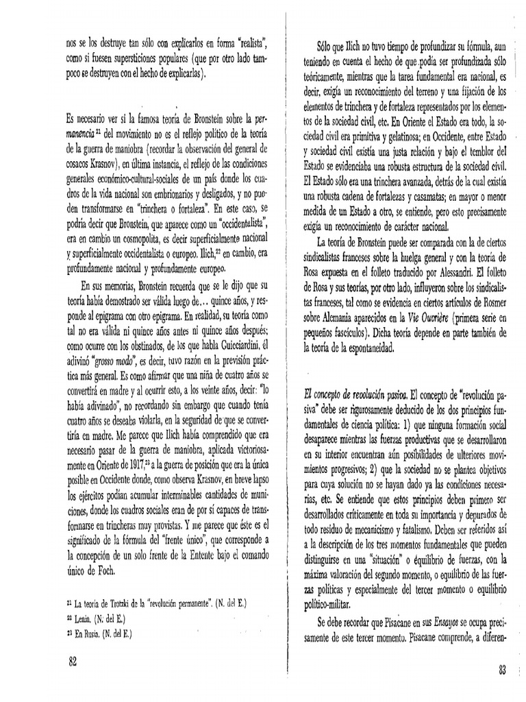 Antonio Gramsci Notas Sobre Maquiavelo Sobre La Política y Sobre El Estado Moderno | PDF