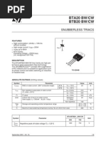 DB3 (Diac) Datasheet | PDF | Diode | Electrical Resistance And Conductance