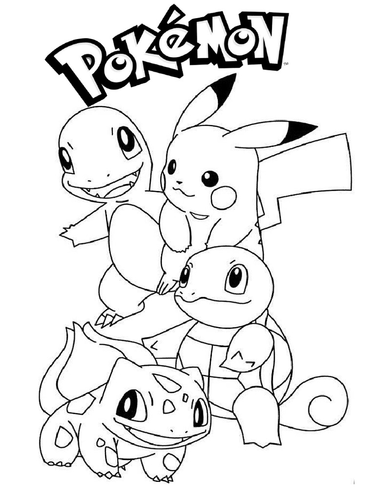 pokemon colouring | PDF
