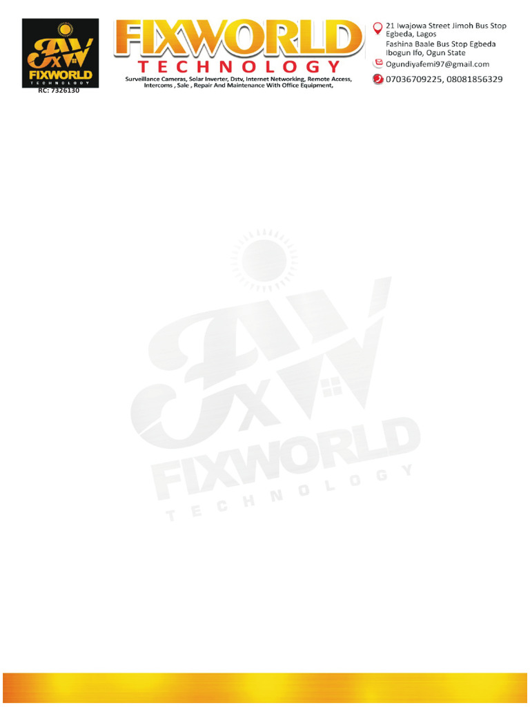 Letter Head | PDF