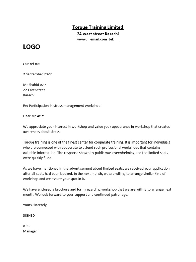 Torque Training Limited | PDF