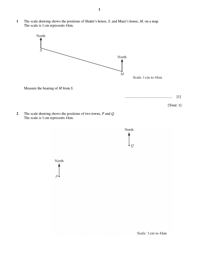 QP - Read and Make Scale Drawings | PDF | Length