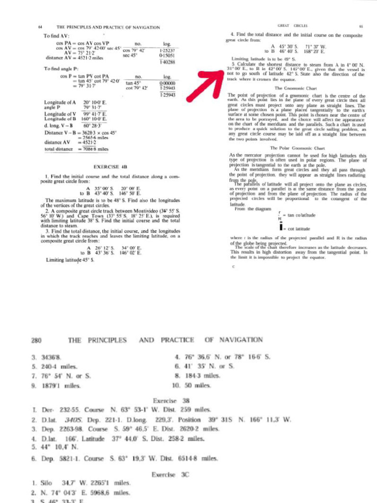 Extract From The Book | PDF | Latitude | Longitude