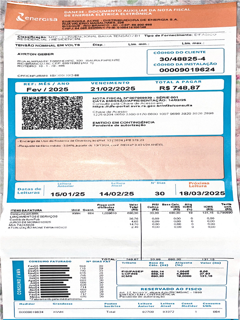 Comprovante de Residência | PDF