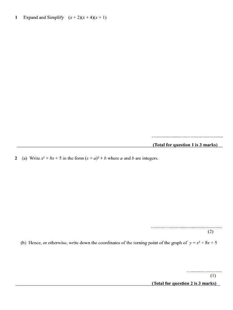 Edexcel IGCSE Predicted Paper 2 2025 | PDF