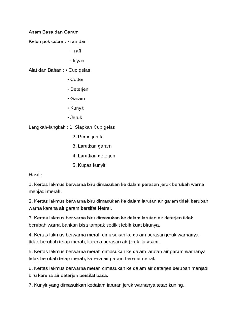 Asam Basa Dan Garam - 20250526 - 183819 - 0000 | PDF