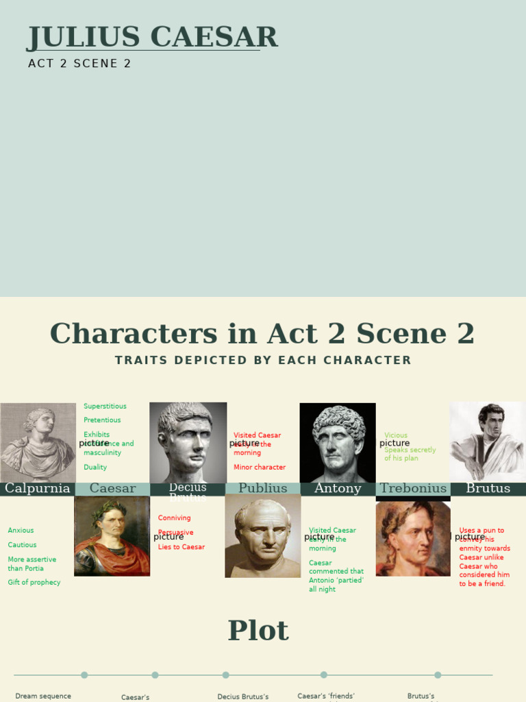 Julius Caesar Act 2 Scene 2 | PDF | Julius Caesar | Ancient Rome