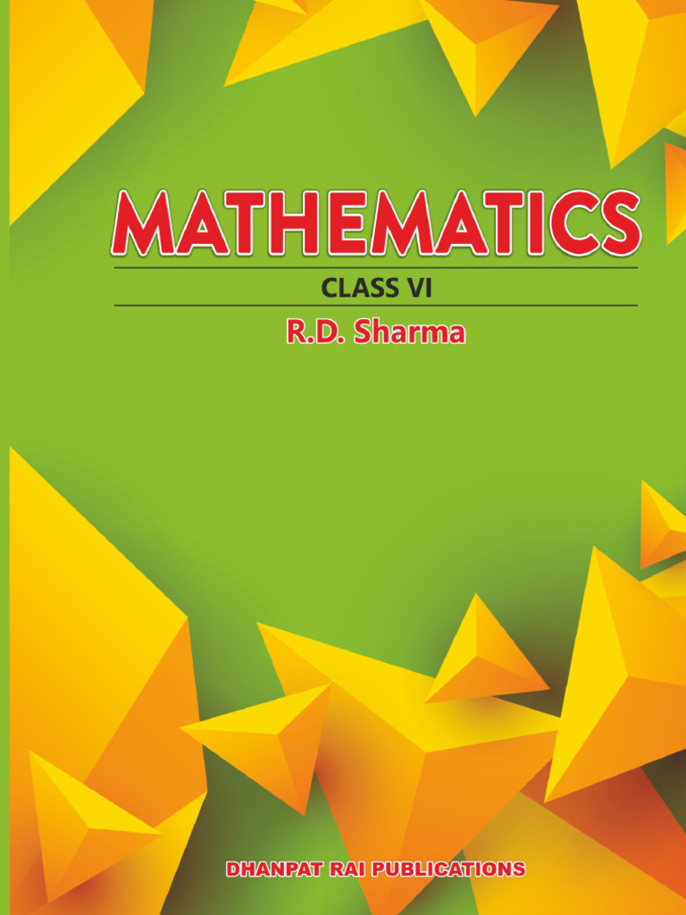 Mathematics Class-6 | PDF