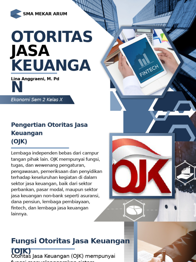 OJK MATERI KELAS X | PDF