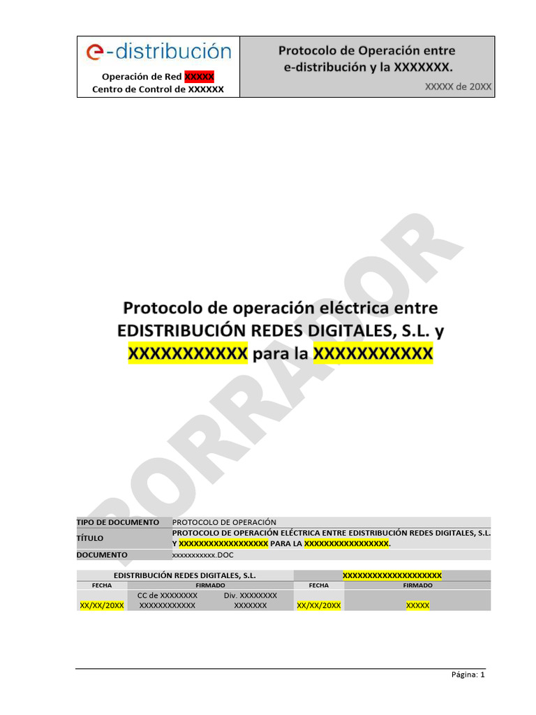 Protocolo Operacion Energizacion Instalaciones AT | PDF | Cambiar | Transformador