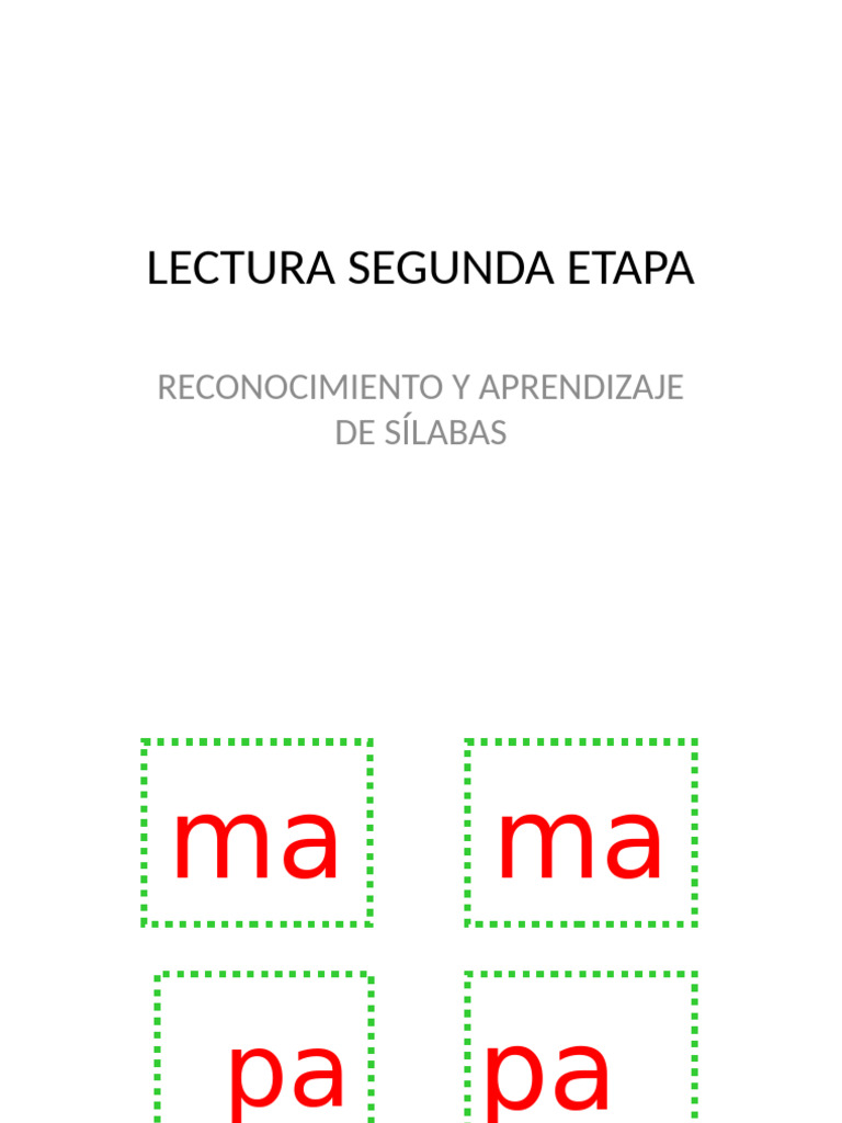 METODO TRONCOSO Lectura Segunda Etapa | PDF