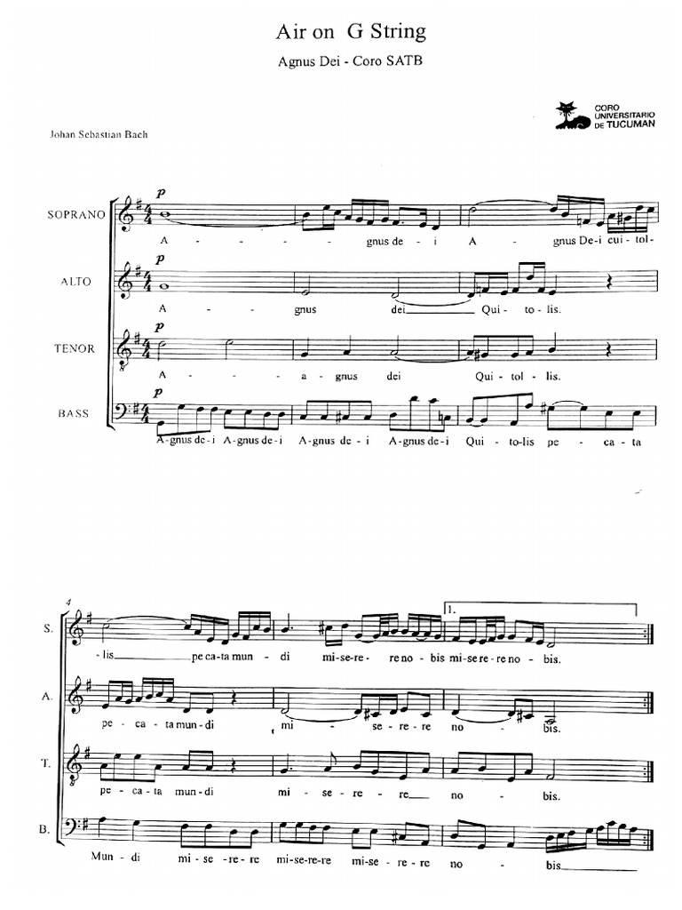 Air On G String | PDF