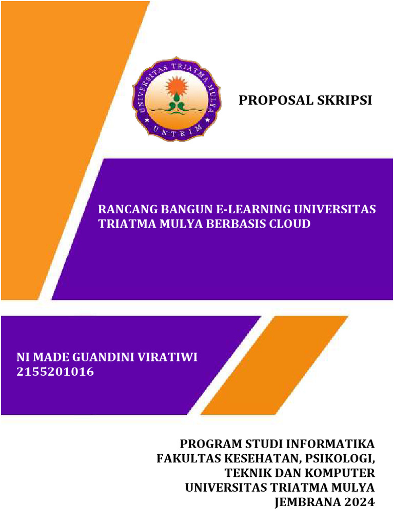 Proposal Skripsi - Fix | PDF