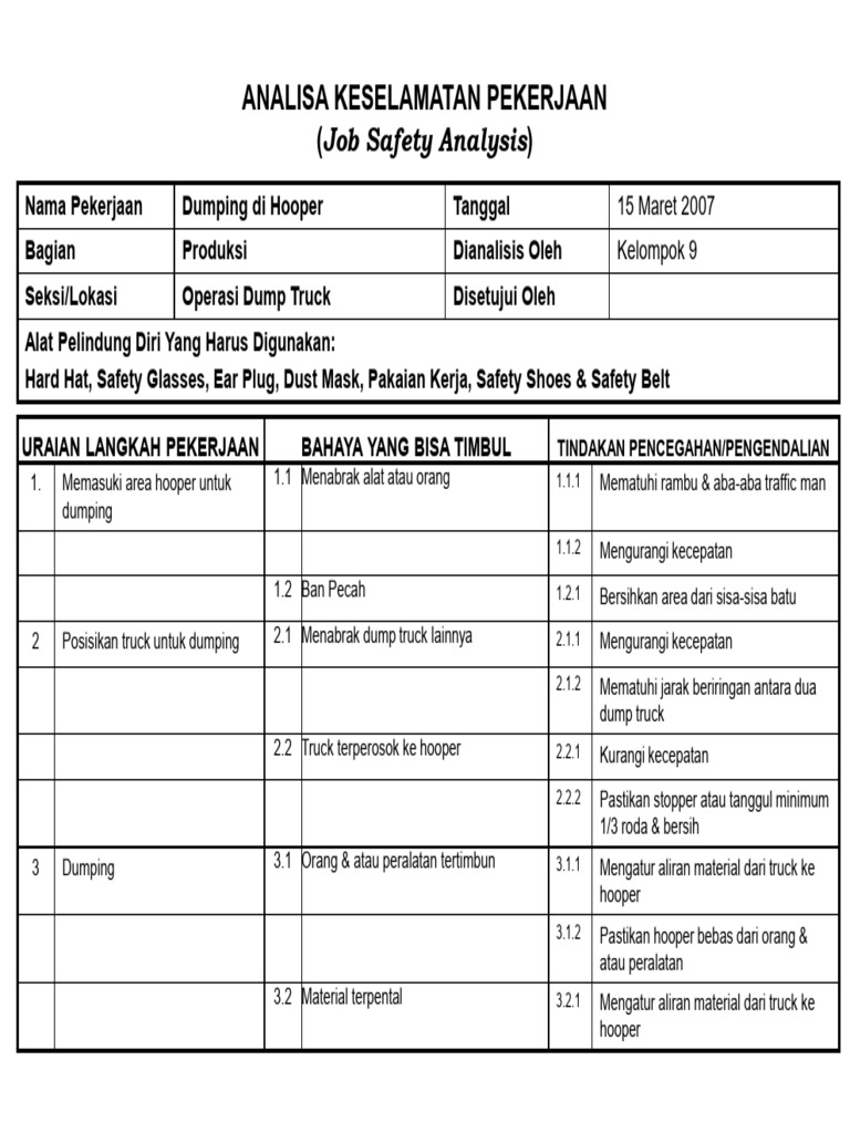 Microsoft PowerPoint - JSA Dumping di Hooper.ppt [Compatibility Mode] | PDF