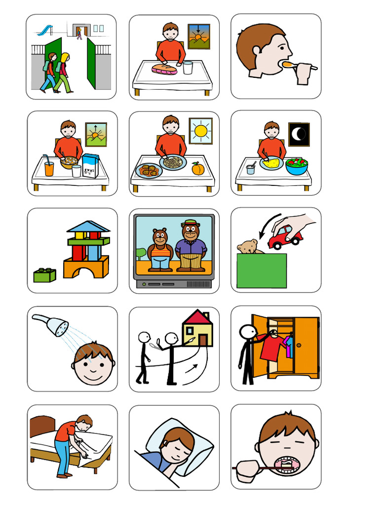 Rotinas Meninos | PDF