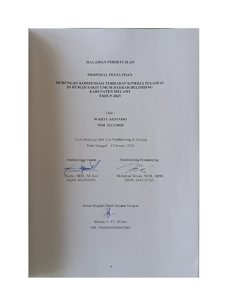 Proposal Penelitian | PDF