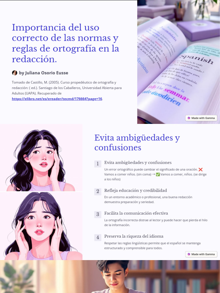 Importancia Del Uso Correcto de Las Normas y Reglas de Ortografia en La Redaccion | PDF ...