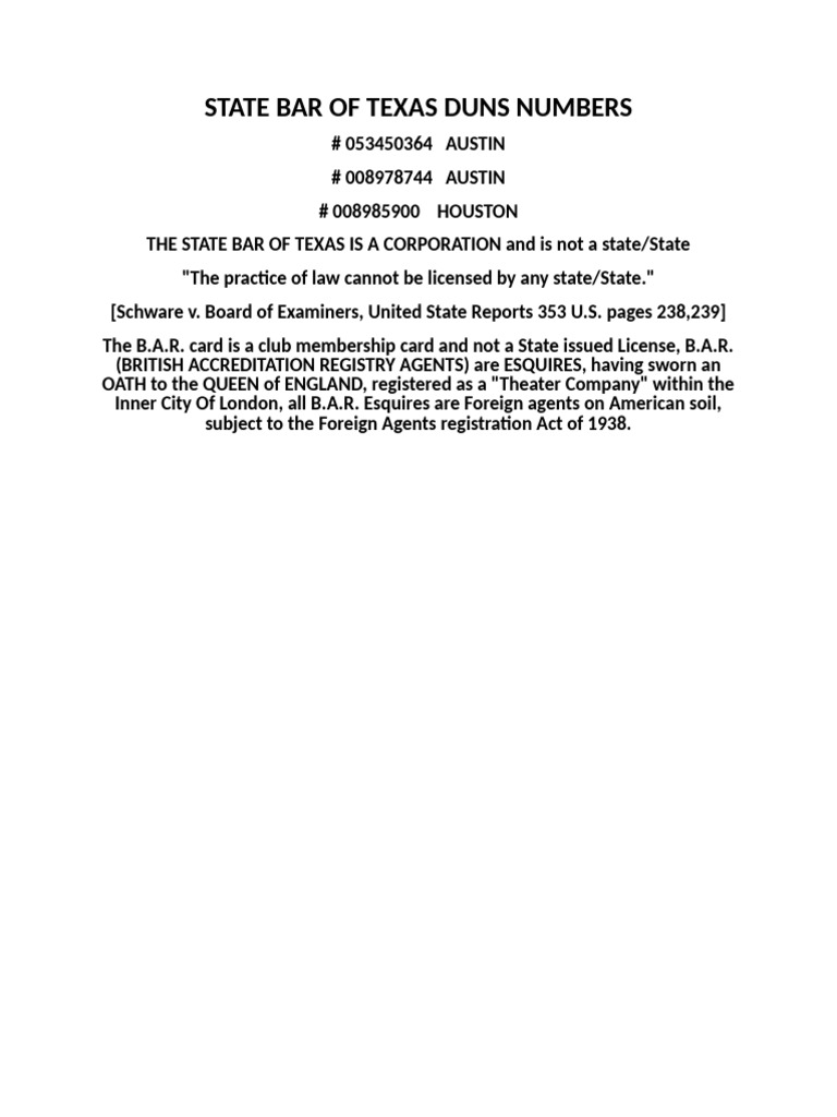 State Bar of Texas | PDF