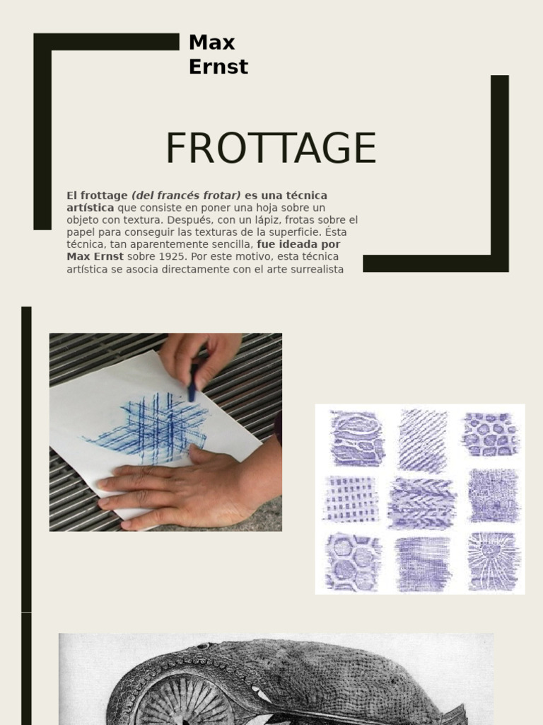 Frottage Pdf