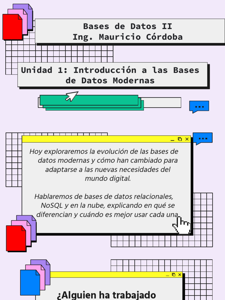 BD2 - Unidad 1 | PDF | Bases de datos | No Sql