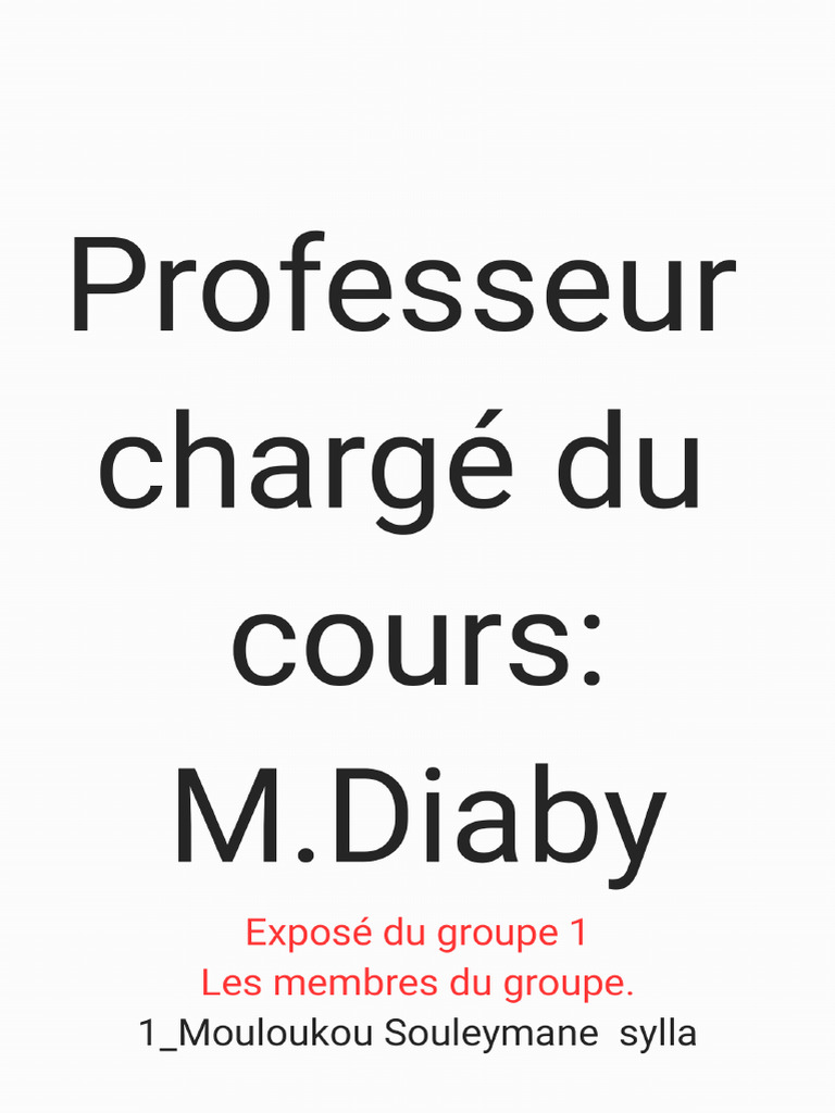 La Préparation de L'exposé en Physique | PDF
