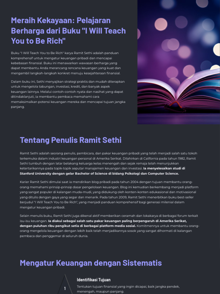 I Will Teach You To Be Rich Ramit Sethi | PDF