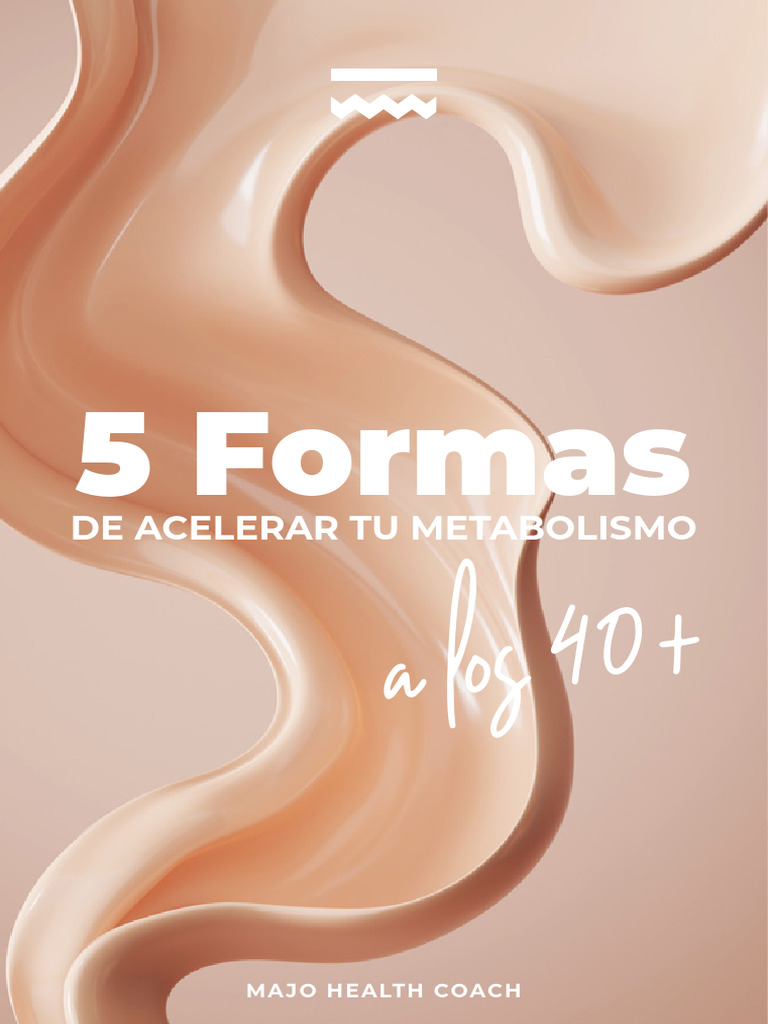 Guia 5 Formas de Acelerar Tu Meta | PDF | Ejercicio aerobico | Nutrición