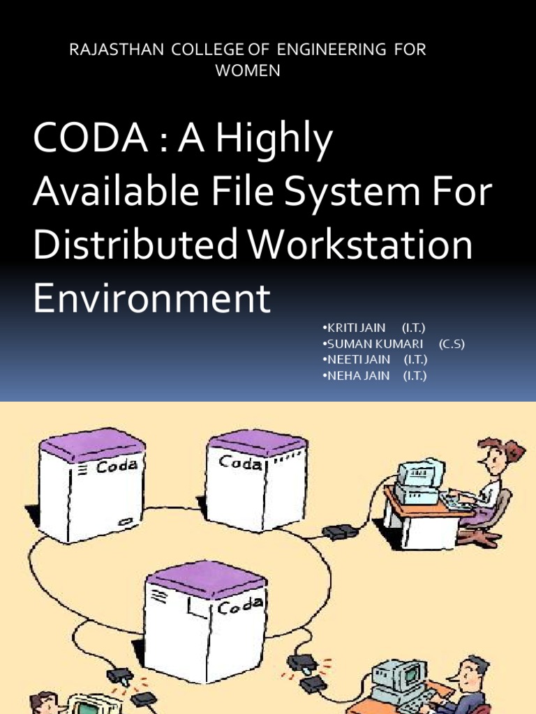 Coda | PDF | Cache (Computing) | Replication (Computing)