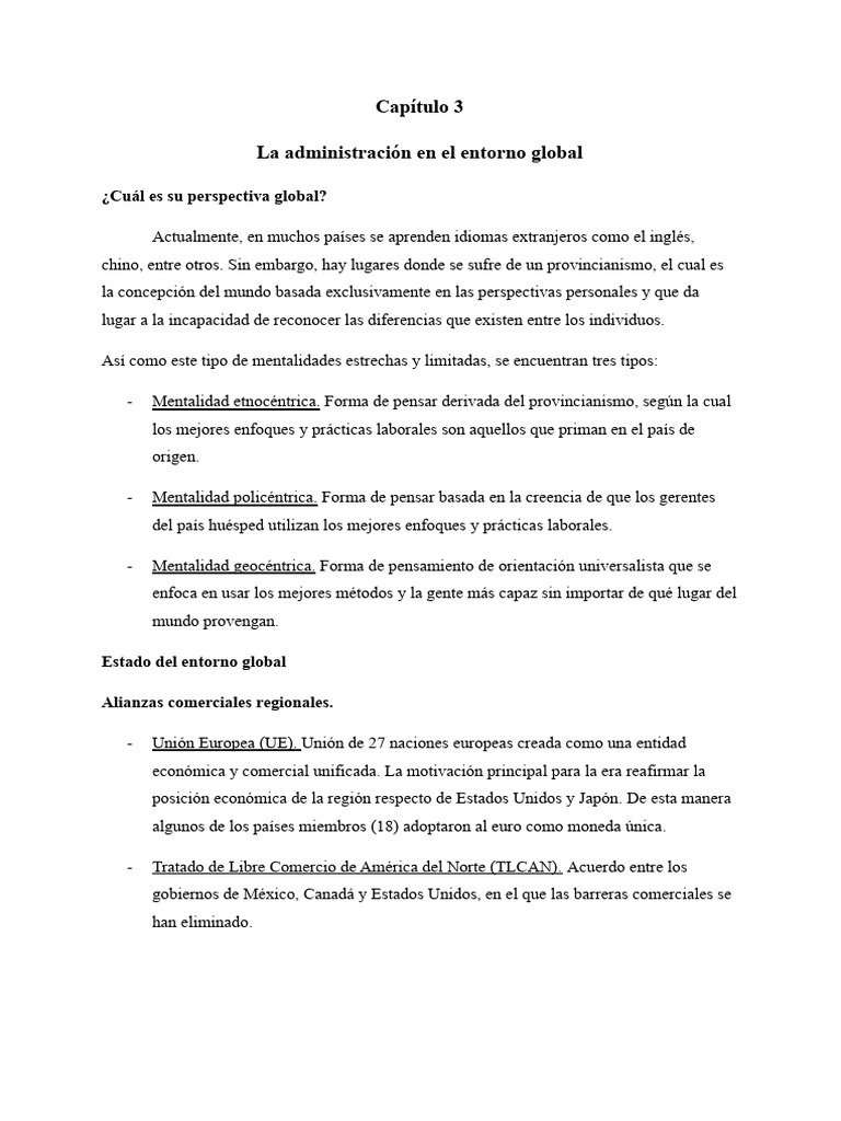 Administración Resumen Capítulo 3 | PDF | Proyecto conjunto | Sistema ...